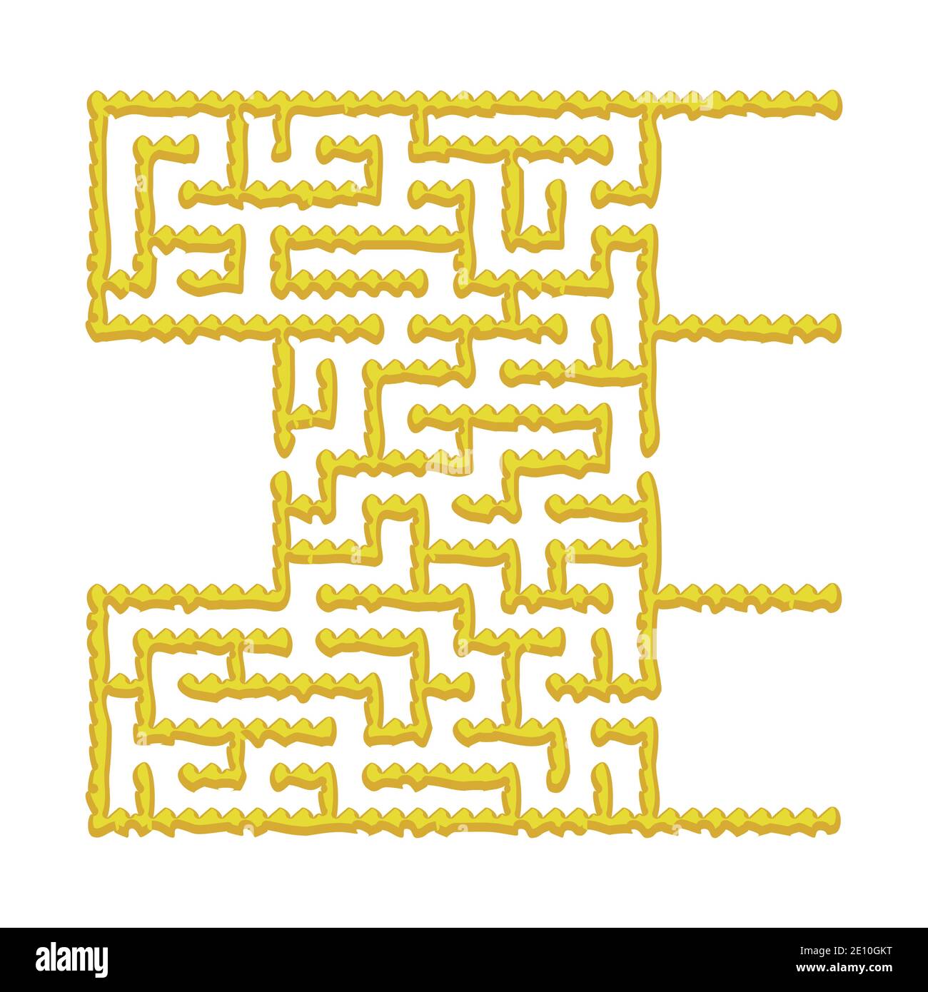 Abstact labyrinth. Educational game for kids. Puzzle for children. Maze ...