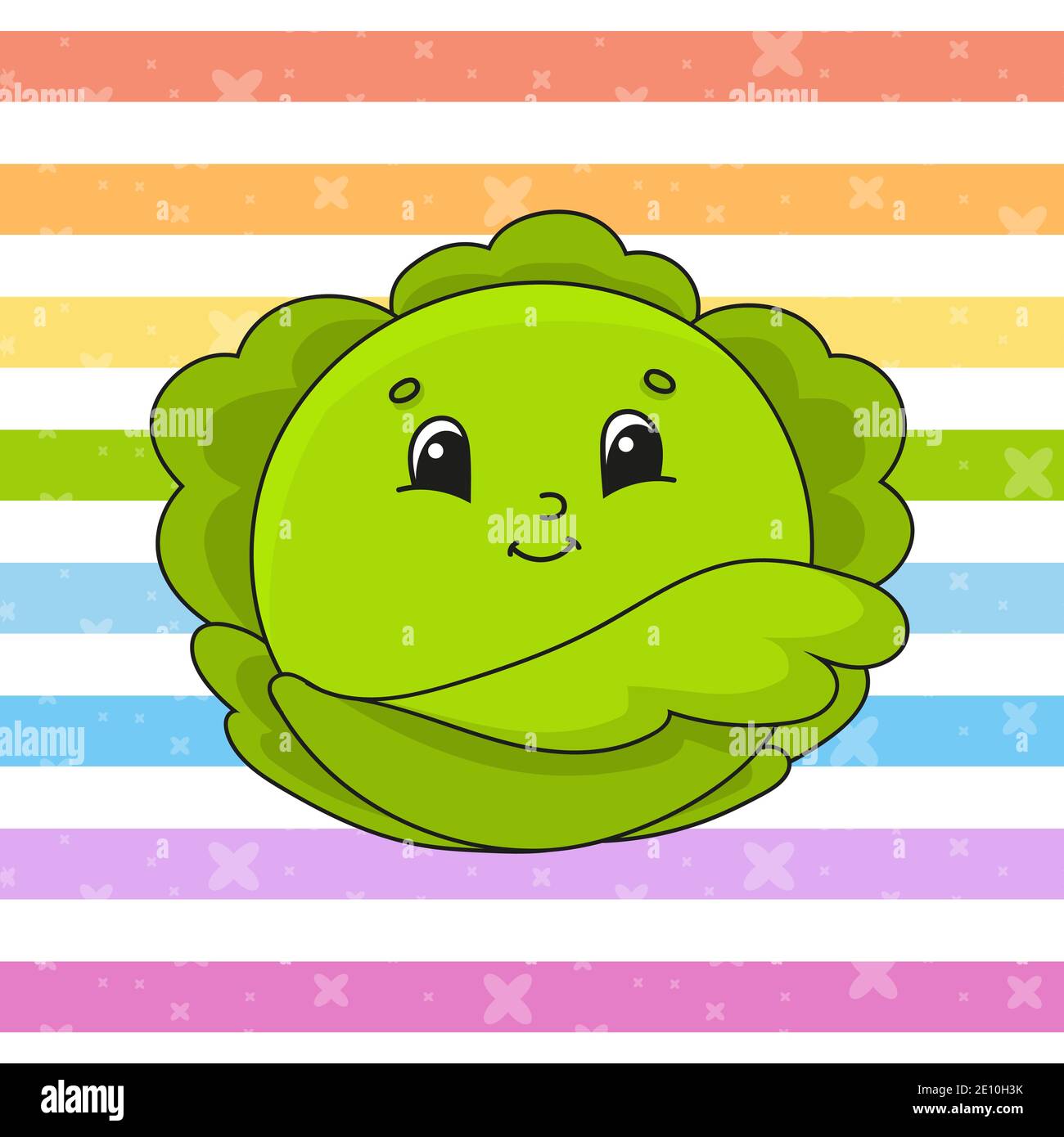 Cute character. Colorful vector illustration. Cartoon style. Isolated ...