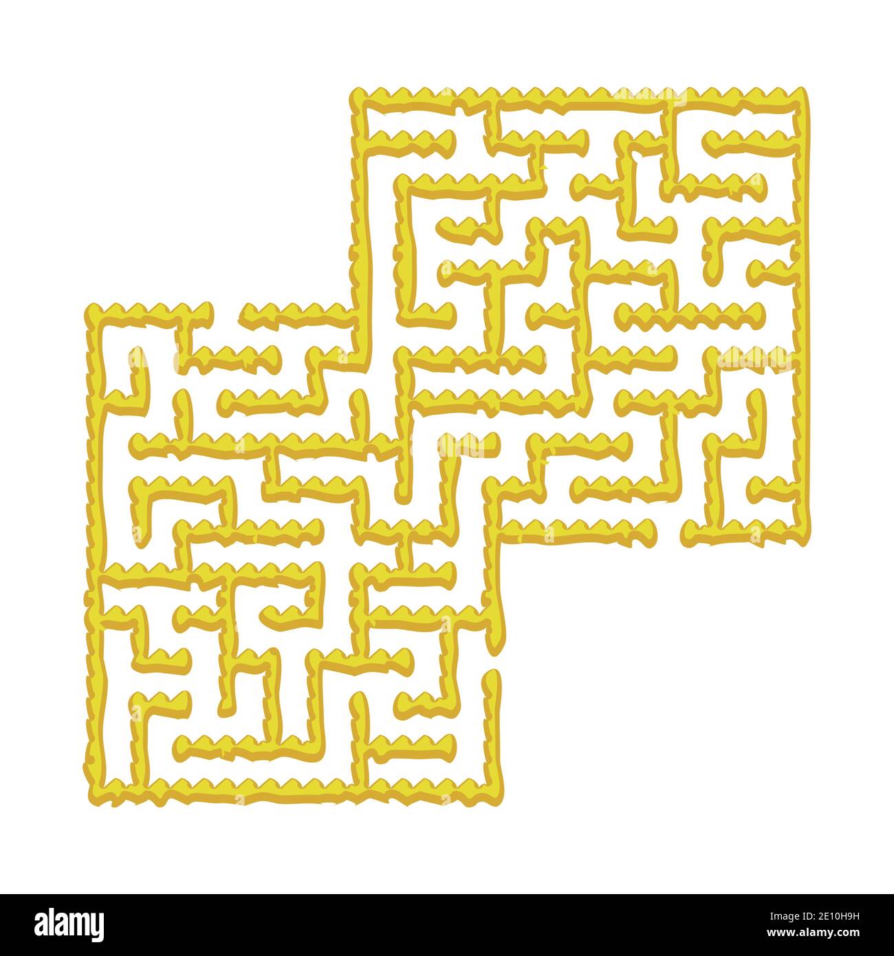 Abstact labyrinth. Educational game for kids. Puzzle for children. Maze ...