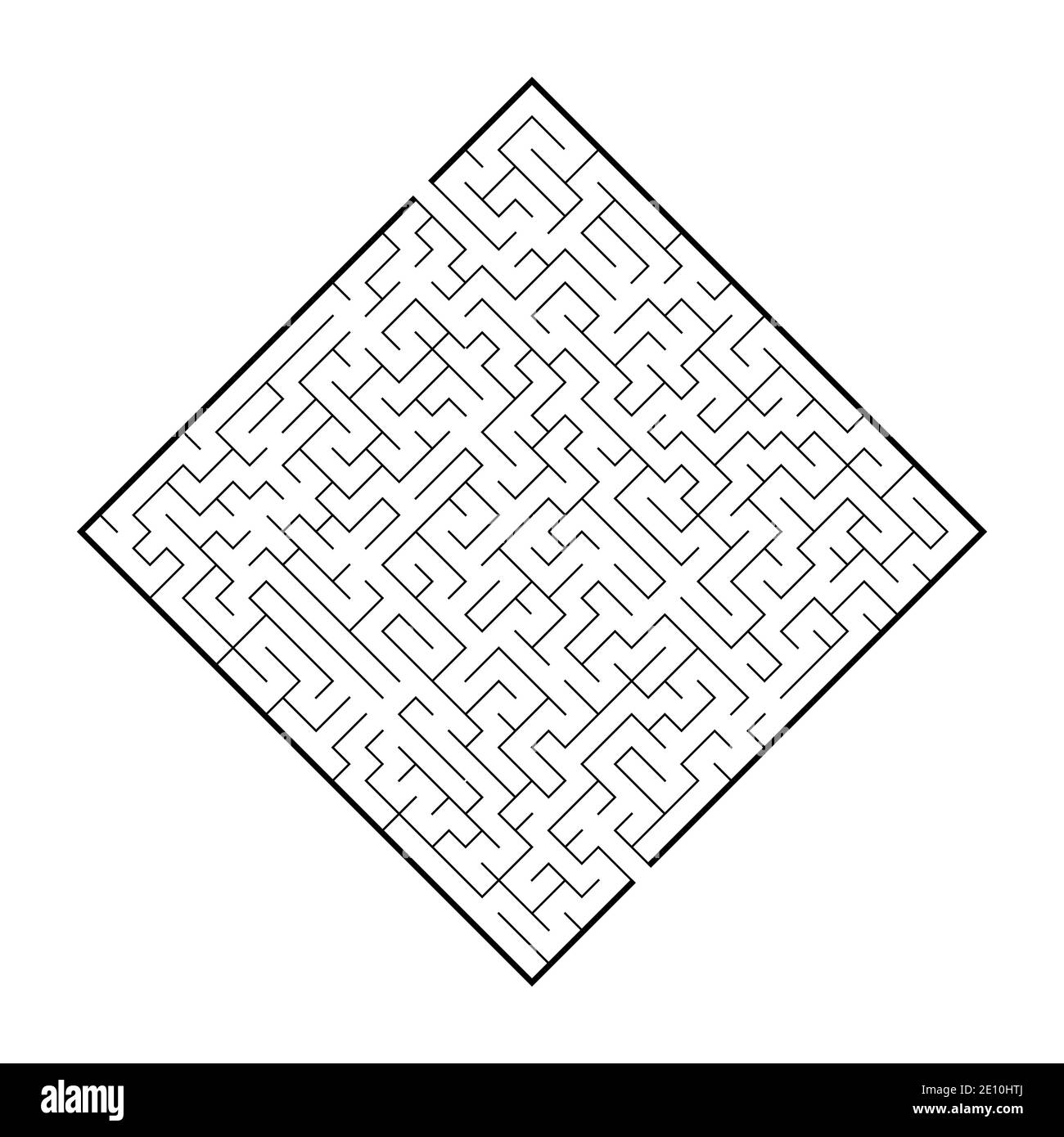 Abstact labyrinth. Educational game for kids. Puzzle for children. Maze ...