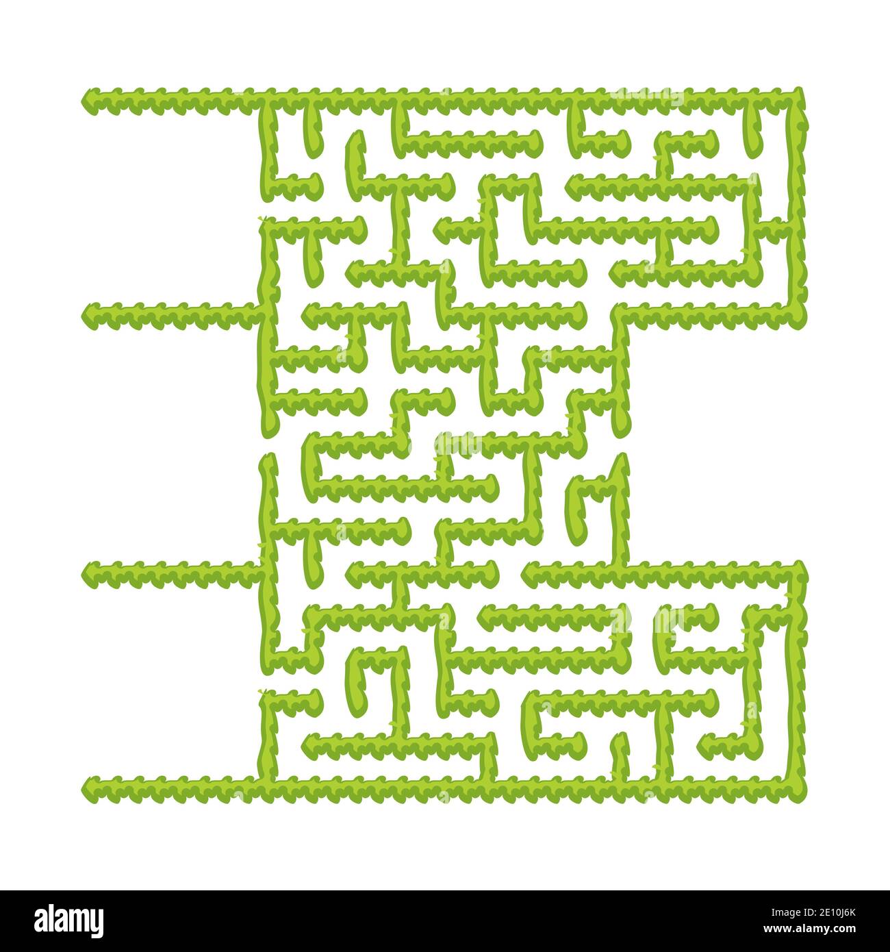 Abstact labyrinth. Educational game for kids. Puzzle for children. Maze ...