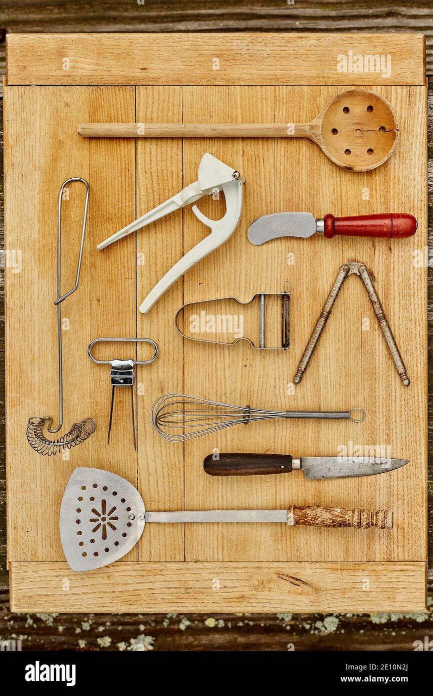 Domestic implements hi-res stock photography and images - Alamy