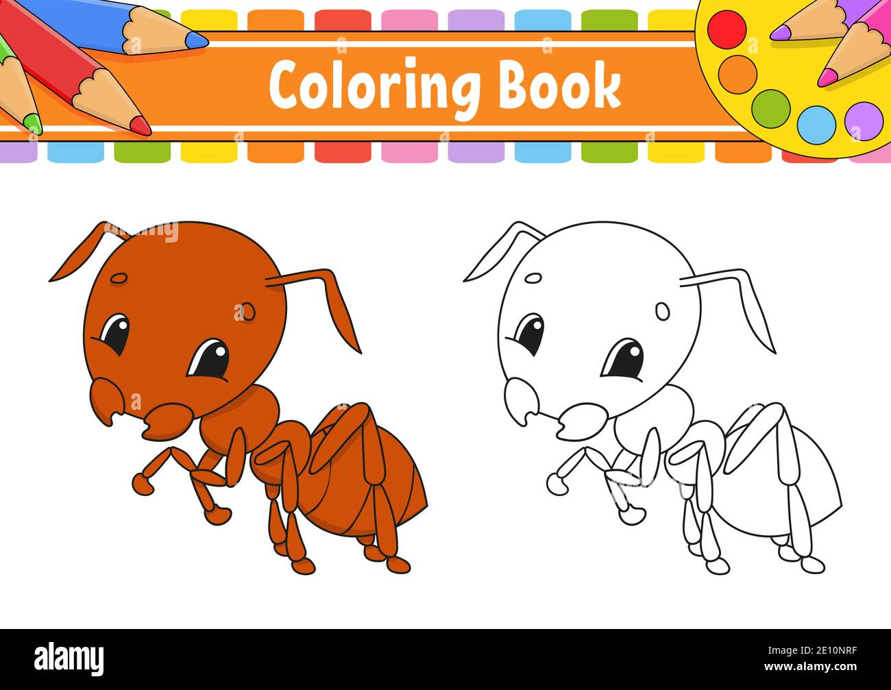 Ant Drawing For Kids