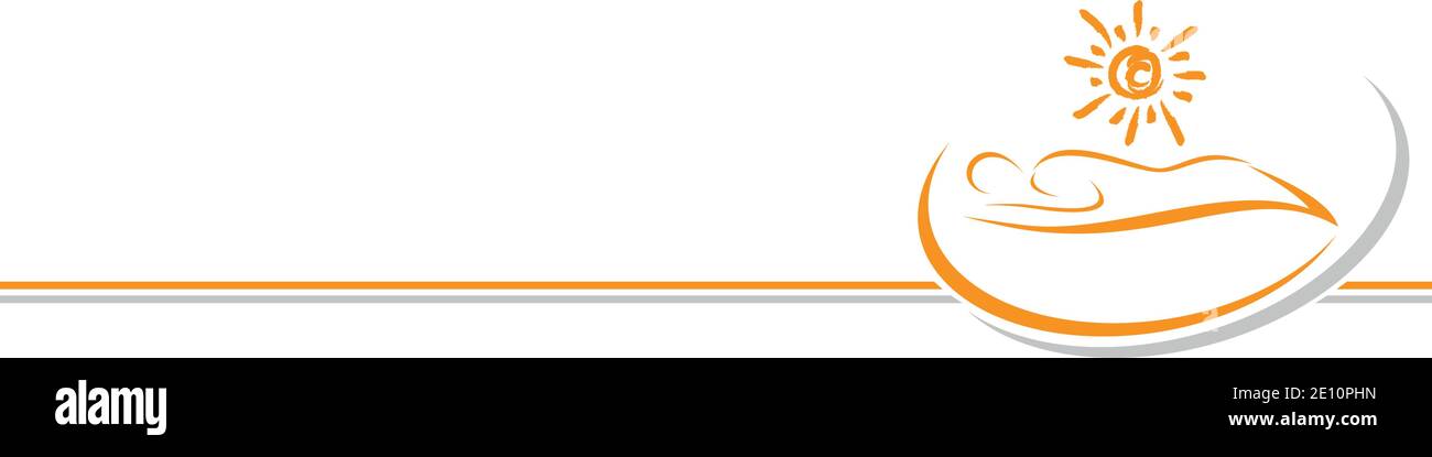 Person and sun, tanning salon, solarium, background Stock Vector Image ...