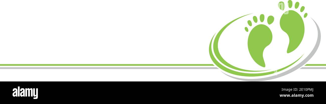 Feet, foot care, foot massage, background, logo Stock Vector Image ...