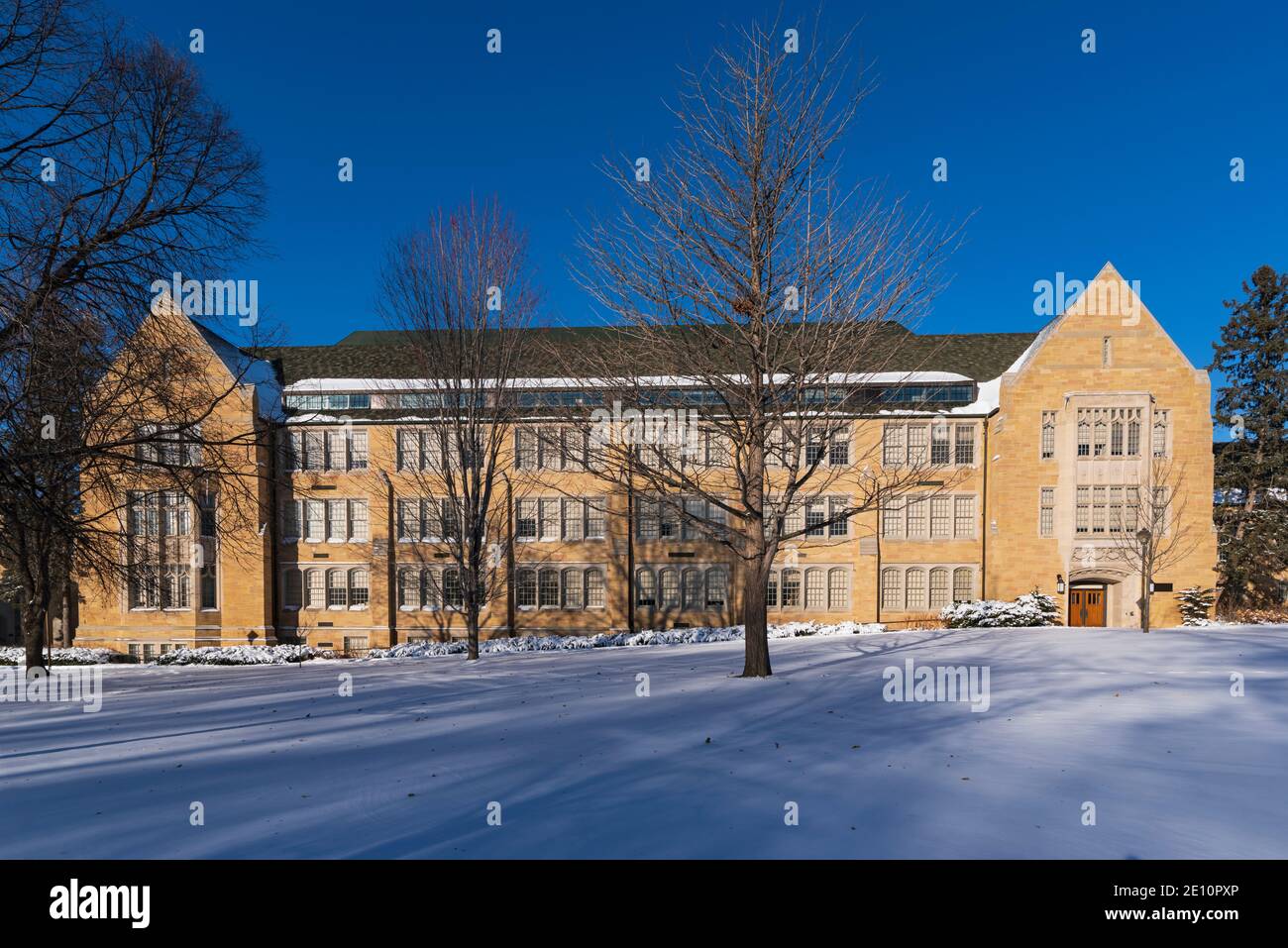 landmark university building facade in saint paul minnesota Stock Photo ...