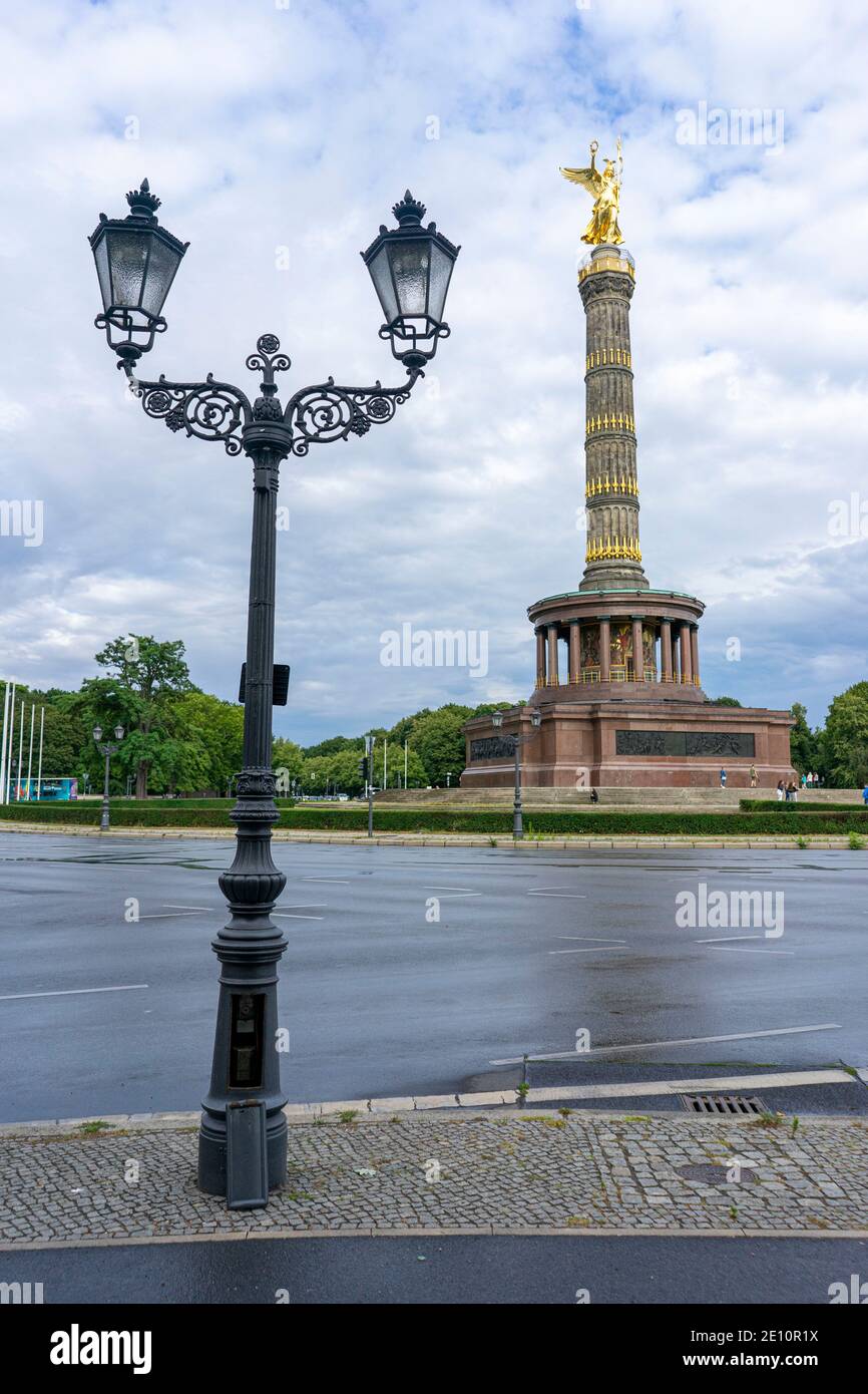 Berlin Victory Column Stock Photo - Alamy