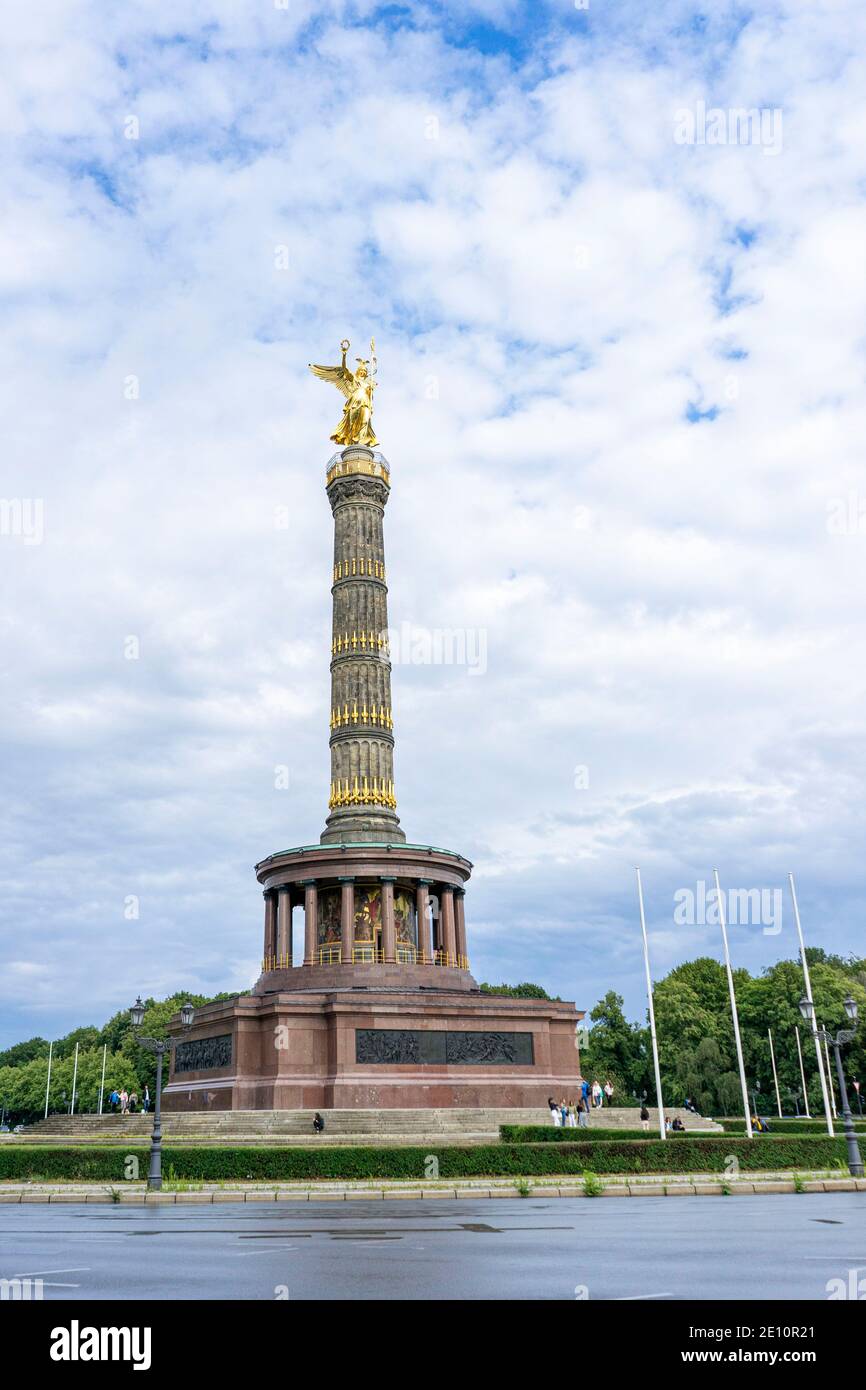 Berlin Victory Column Stock Photo - Alamy