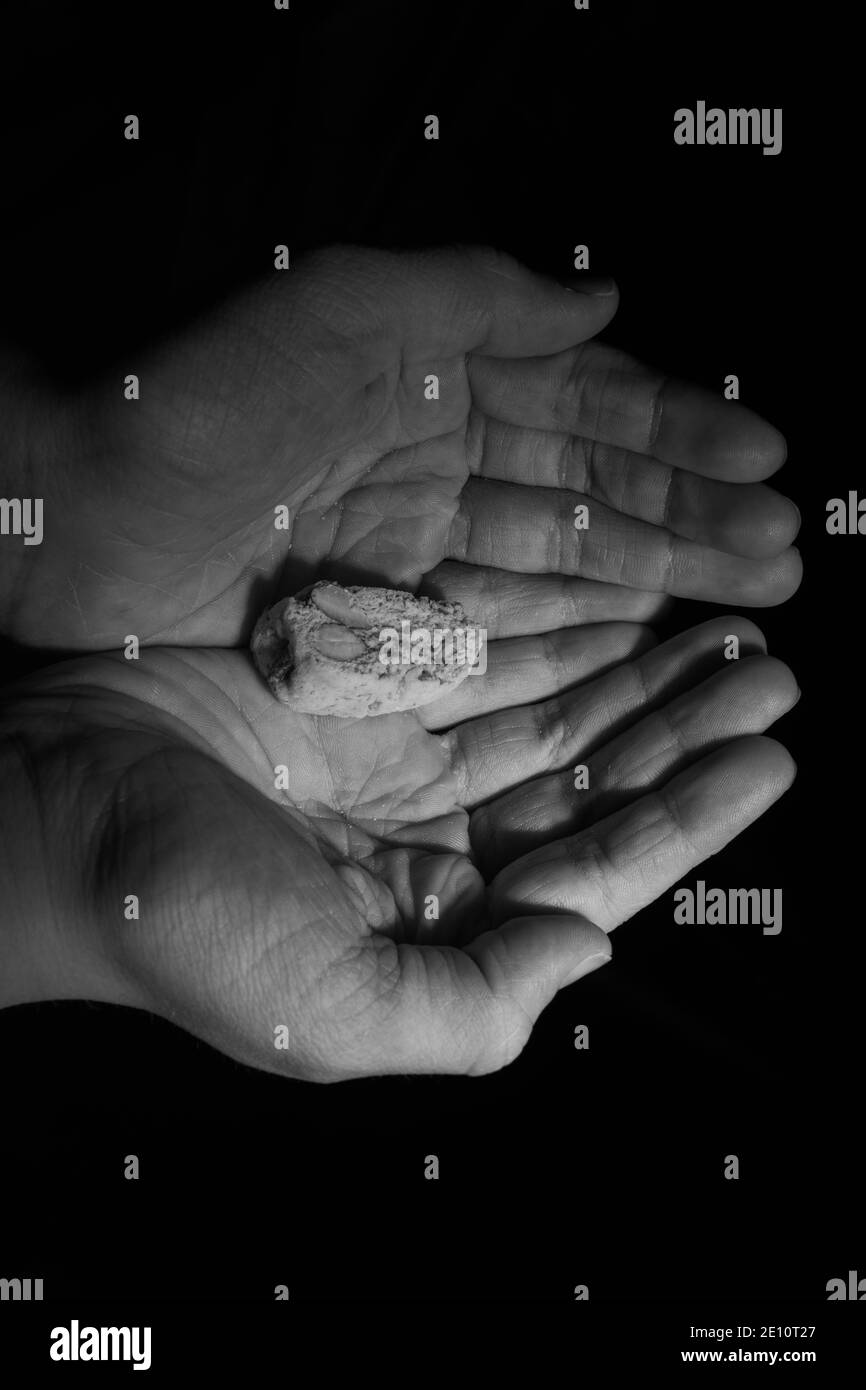 Please hands Black and White Stock Photos & Images - Alamy