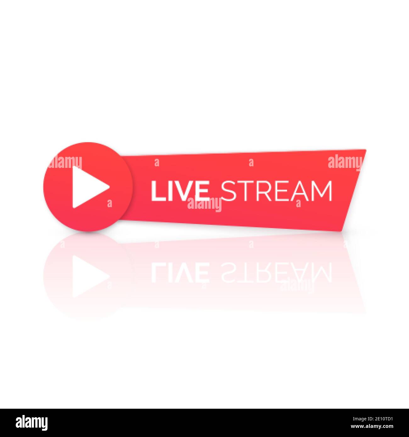 Live streaming vector hi-res stock photography and images - Alamy