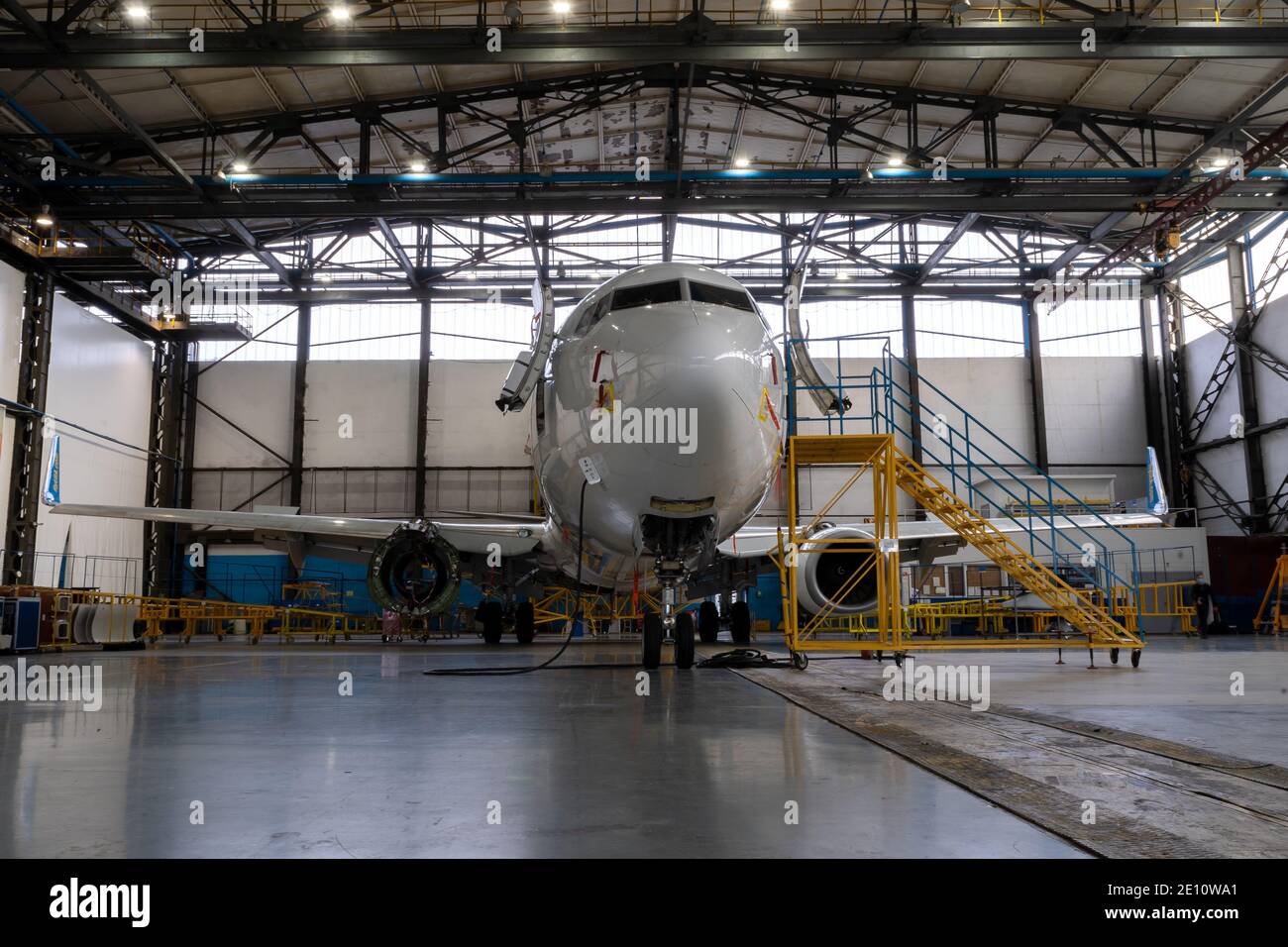 Ukraine, Kyiv - November 25, 2020: The Embraer E190LR UR-EMD aircraft ...