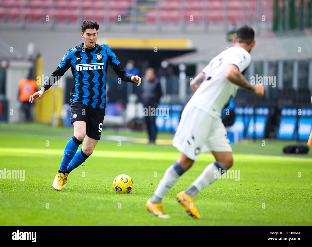 Alessandro Bastoni of FC Internazionale in action during the Serie A ...