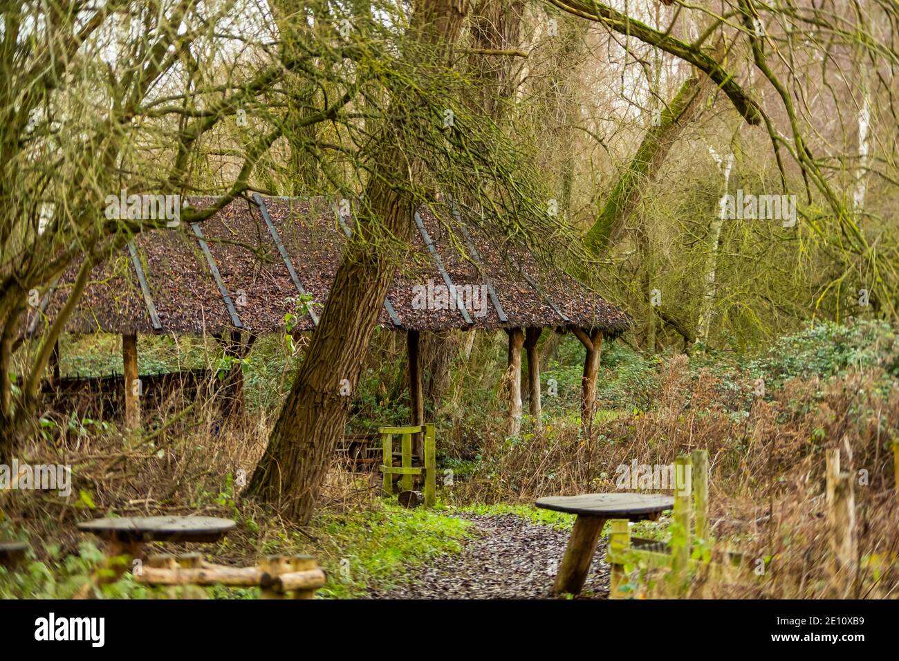 An outdoor training area for school children to learn about wildlife ...