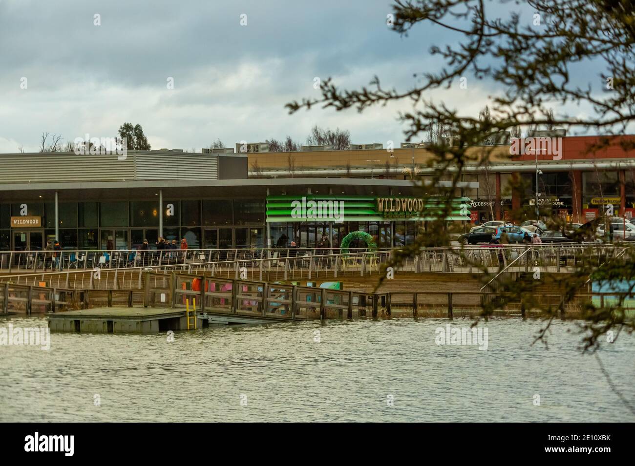 Rushden Lakes Shopping centre Stock Photo - Alamy