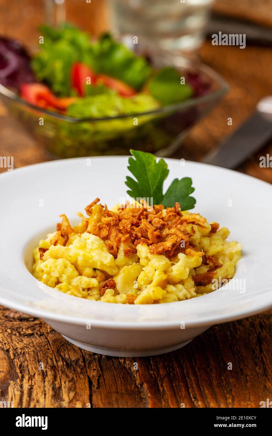 Kaesespaetzle hi-res stock photography and images - Alamy
