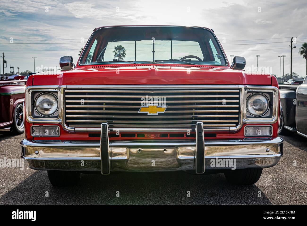 Daytona Beach, FL - November 29, 2020: 1976 Chevrolet C10 Bonanza at a ...