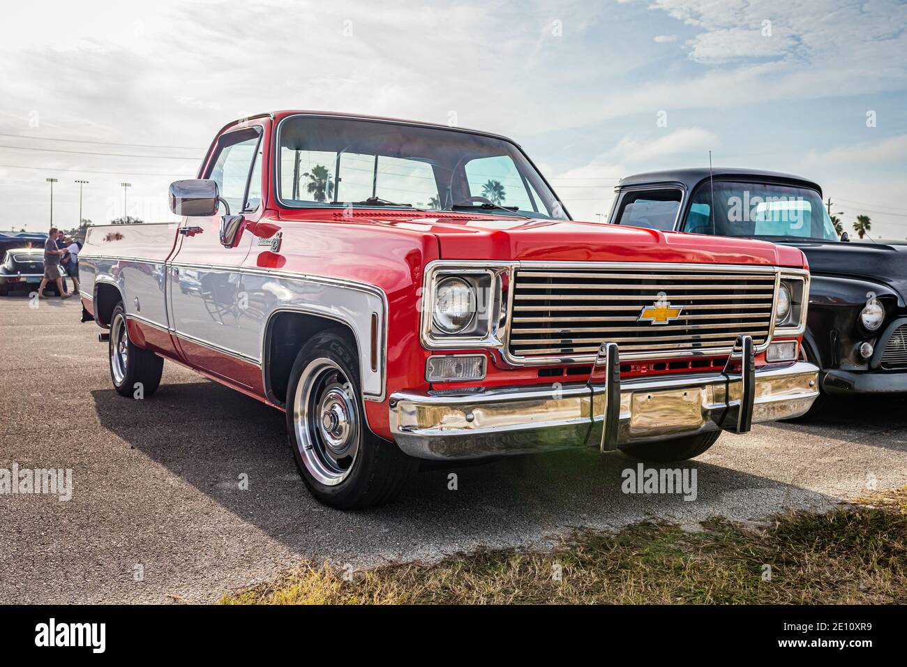 Daytona Beach, FL - November 29, 2020: 1976 Chevrolet C10 Bonanza at a ...