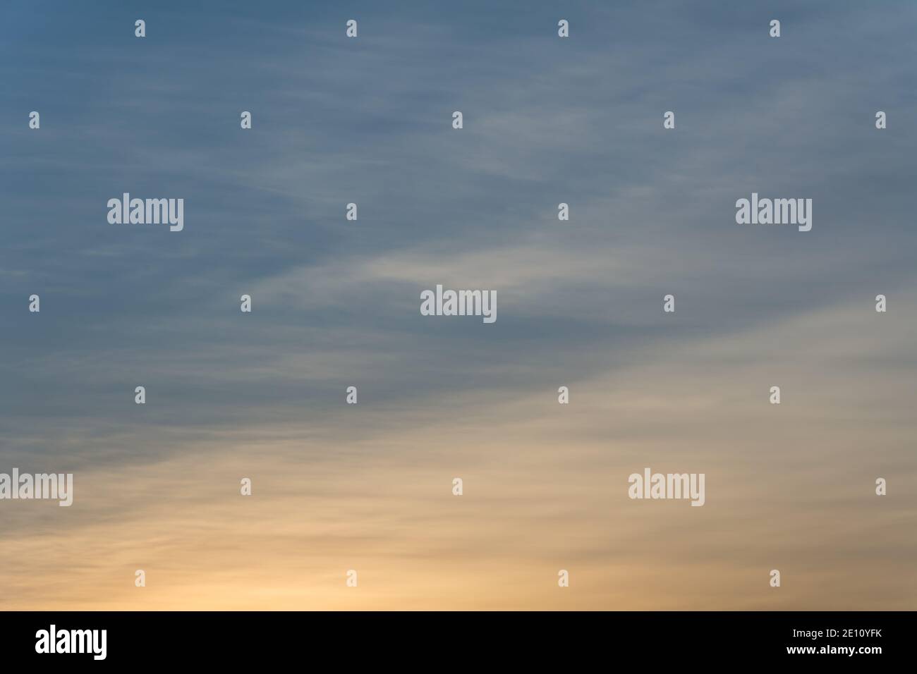 Colorful sky lit by the setting sun Stock Photo - Alamy