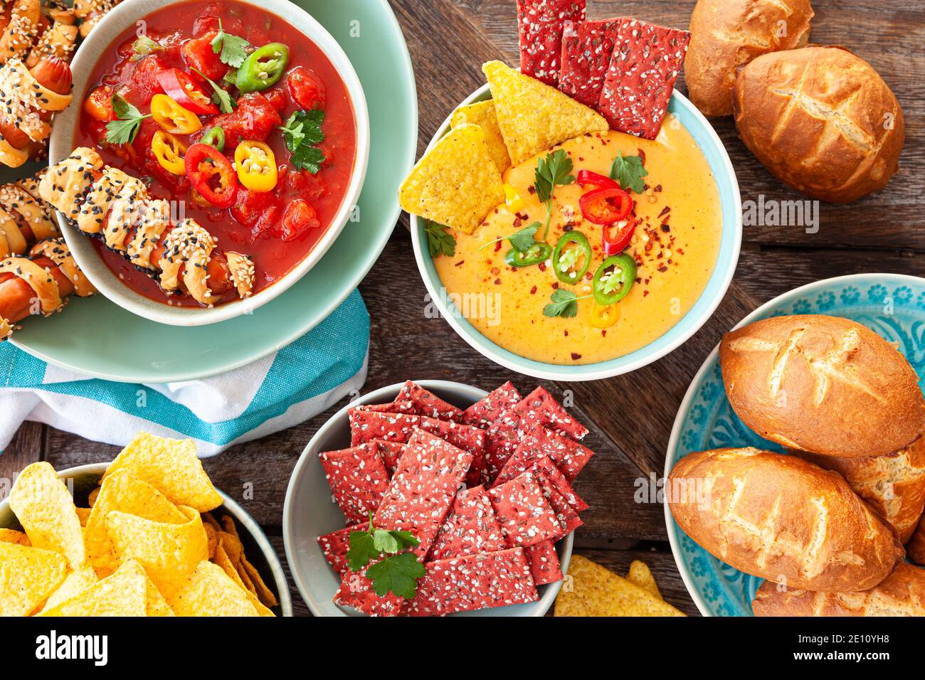 Delicious Party Food Stock Photo - Alamy