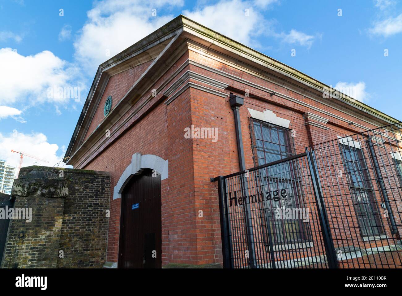 Port of London Authority building, Hermitage, Wapping Stock Photo - Alamy