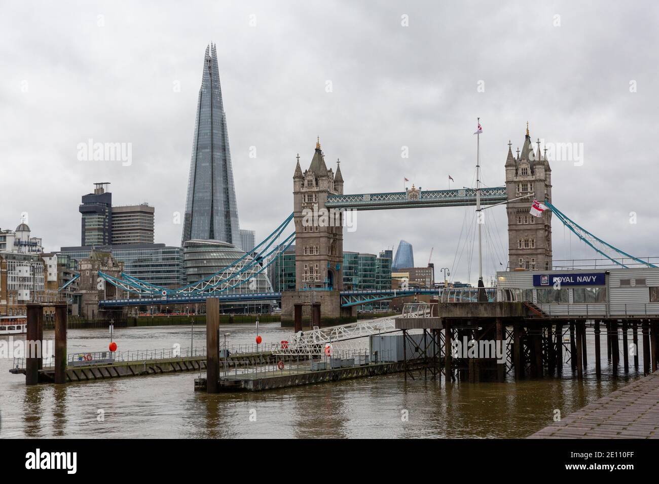 Tower Bridge and The Shard Stock Photo - Alamy