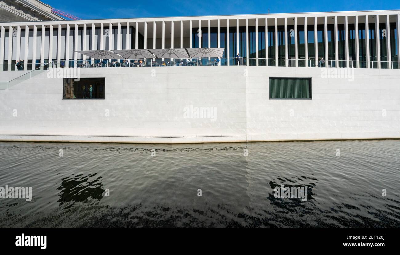 Facade Of The James Simon Gallery On Berlin S Museum Island Stock Photo ...