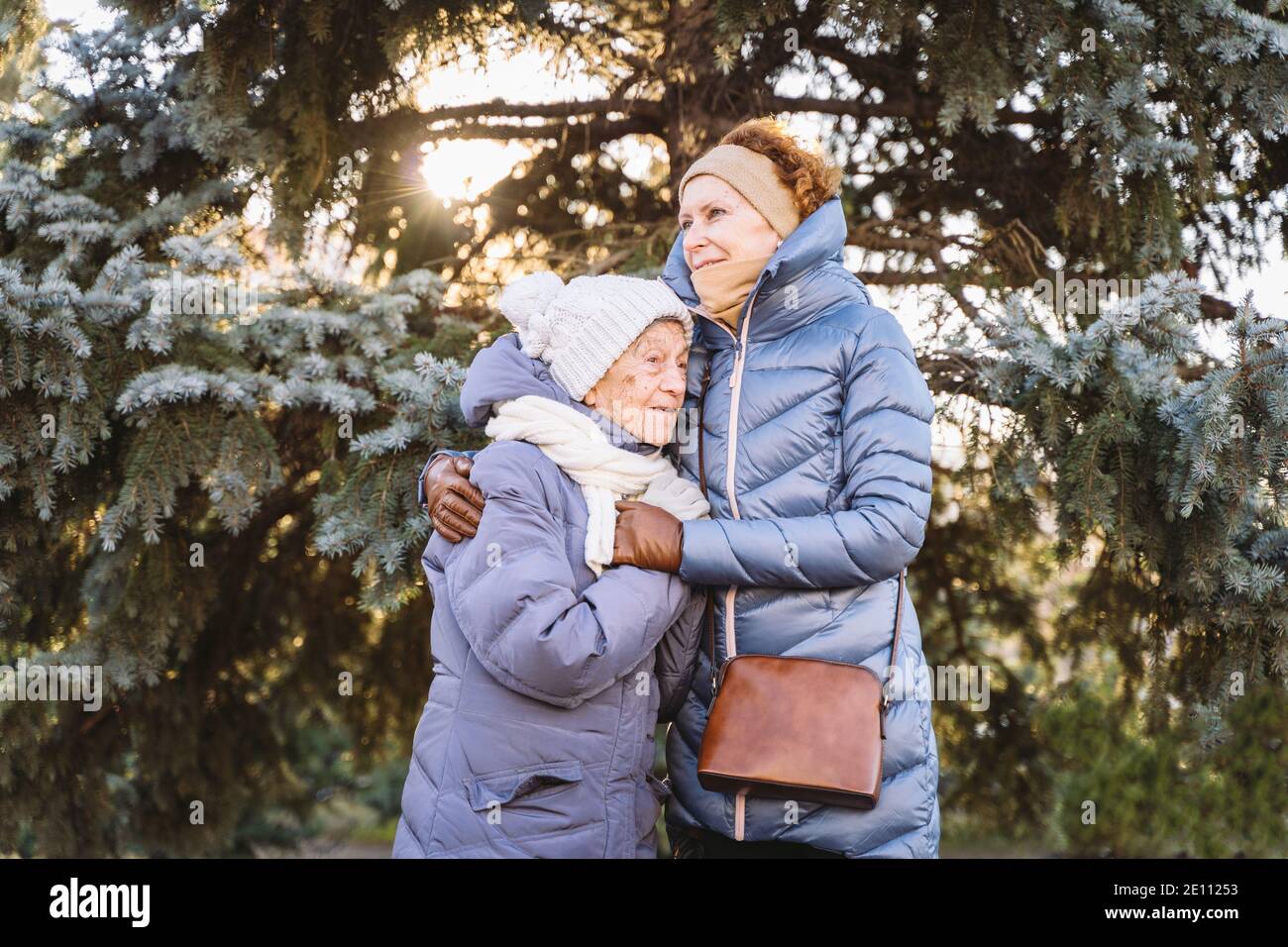 Concept of happy family, old age, emotions, senior care in retirement ...