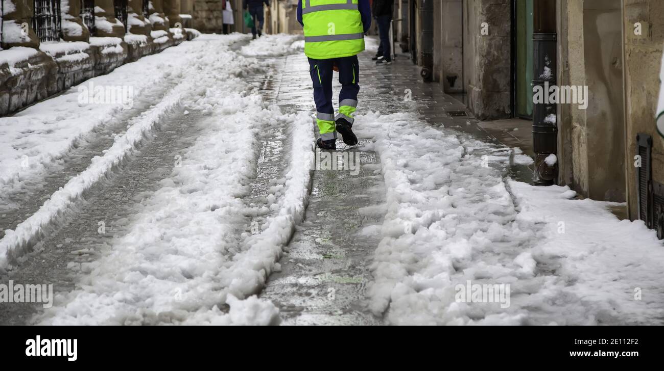 Man Pouring Salt High Resolution Stock Photography and Images - Alamy