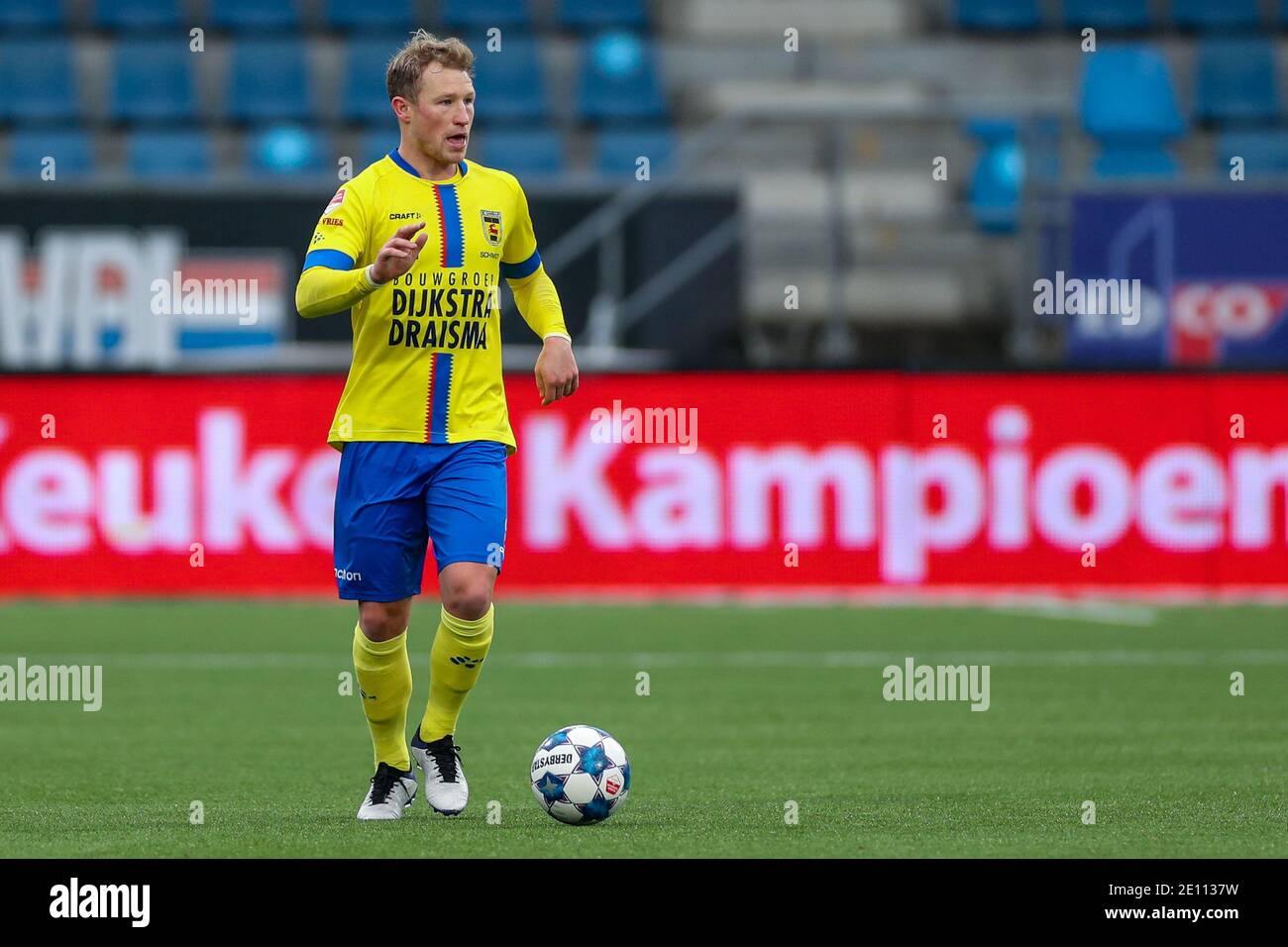 EINDHOVEN, NETHERLANDS - JANUARY 3: Doke Schmidt of SC Cambuur during ...