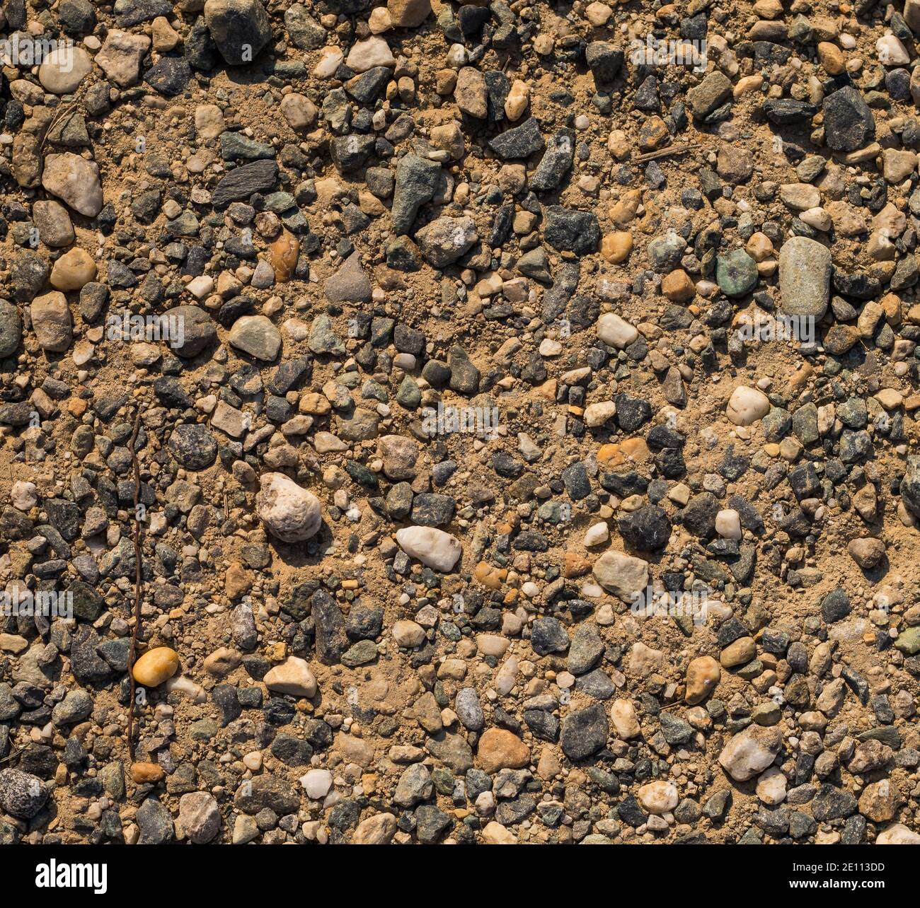 colored stone texture on the ground Stock Photo - Alamy