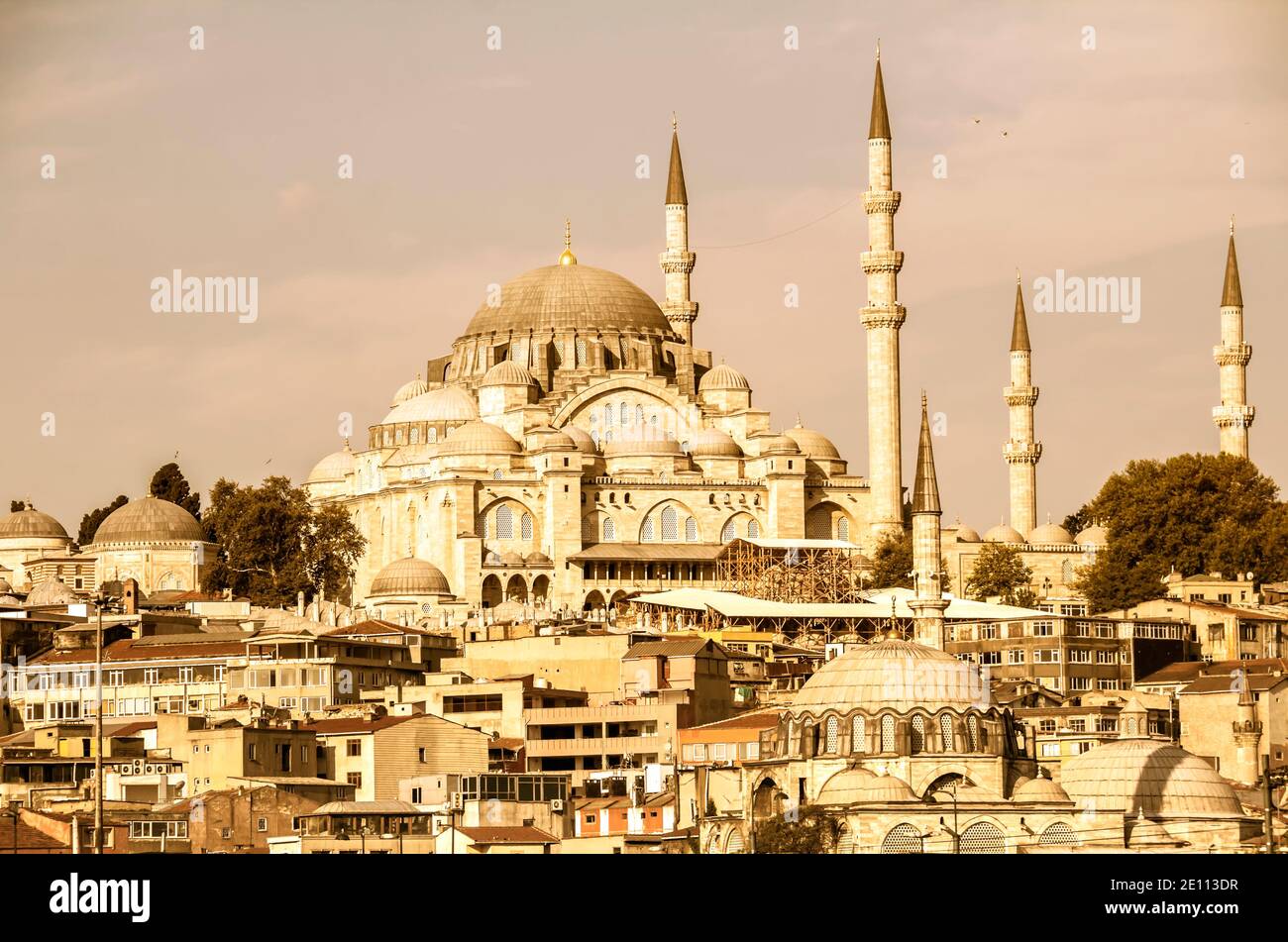 Mosque of soliman hi-res stock photography and images - Alamy