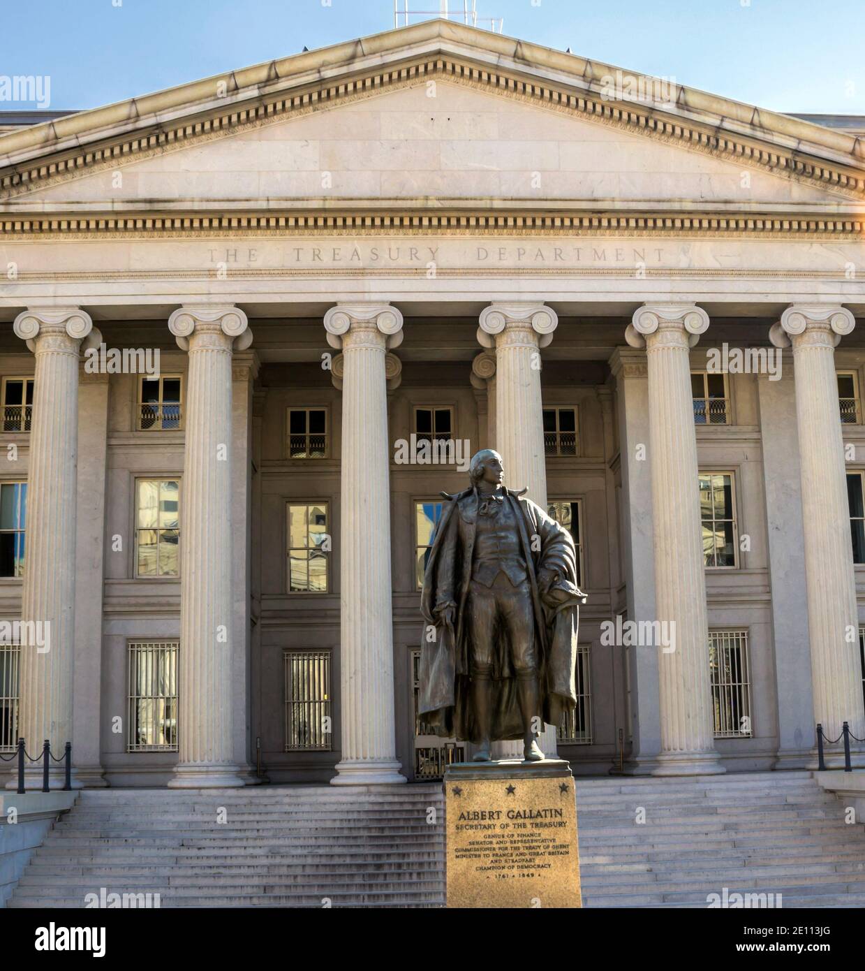 The Treasury Department in Washington DC Stock Photo - Alamy