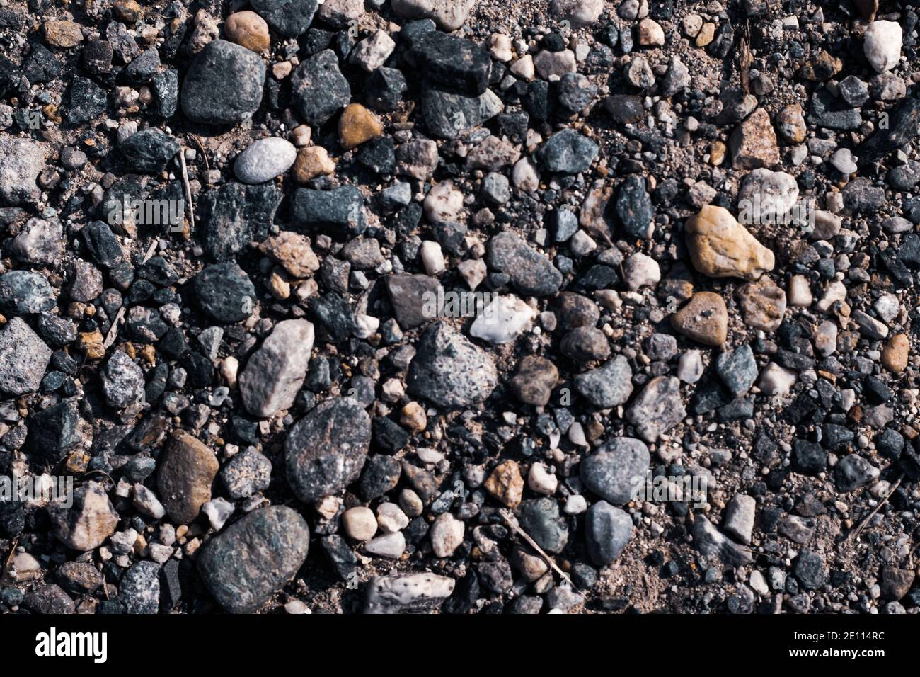 colored stone texture on the ground Stock Photo - Alamy