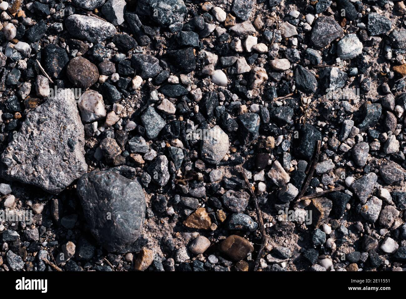 colored stone texture on the ground Stock Photo - Alamy