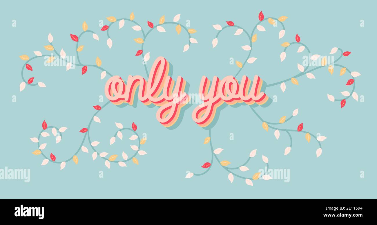 Lettering word love concept Stock Vector Images - Alamy