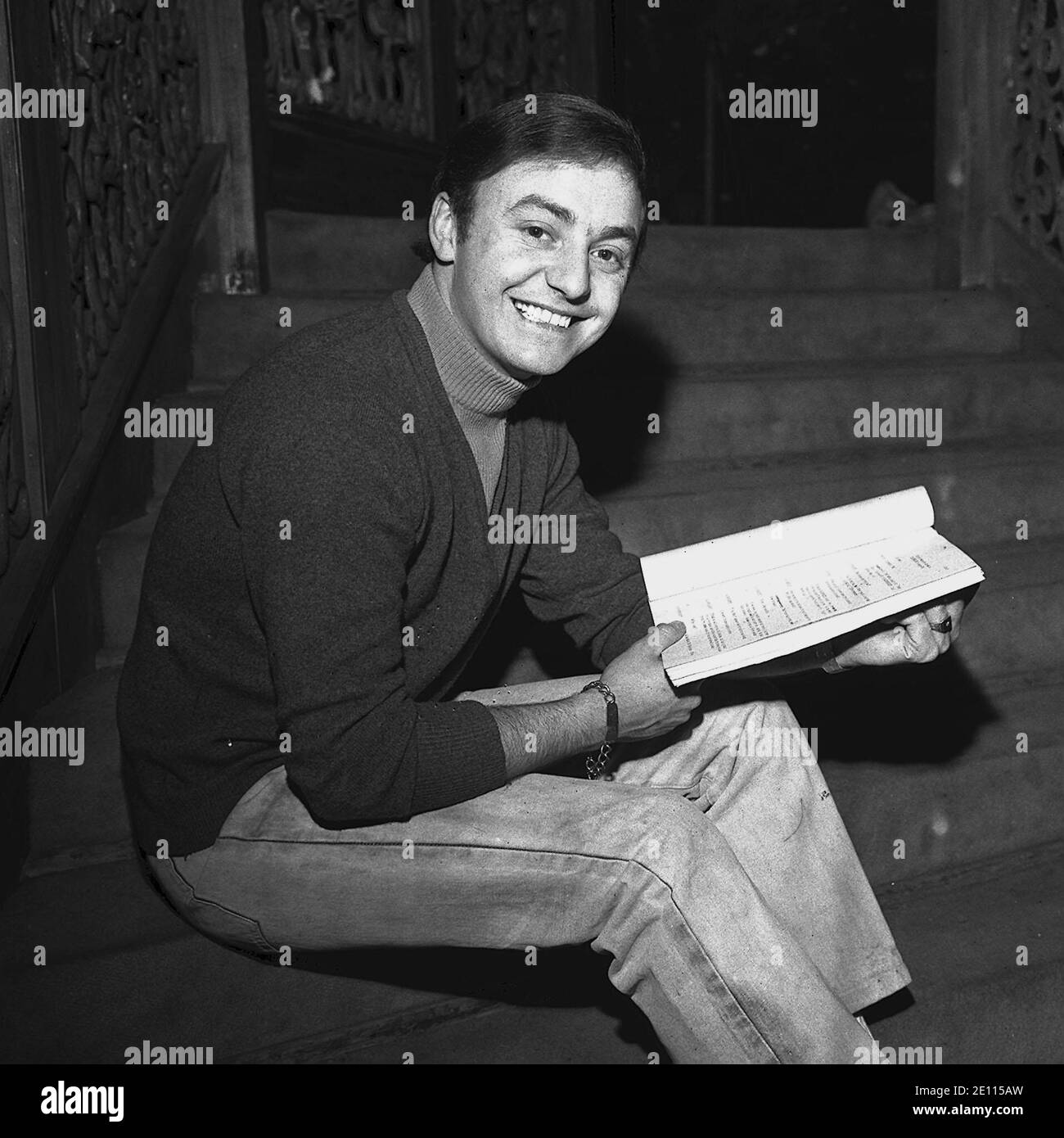 File photo dated 13/02/68 of Gerry Marsden at the Adelphi Theatre. The ...
