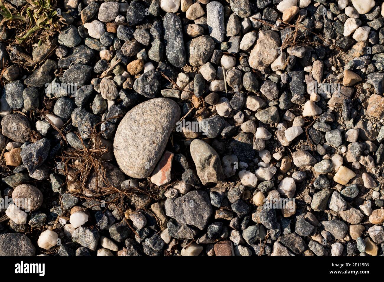 colored stone texture on the ground Stock Photo - Alamy
