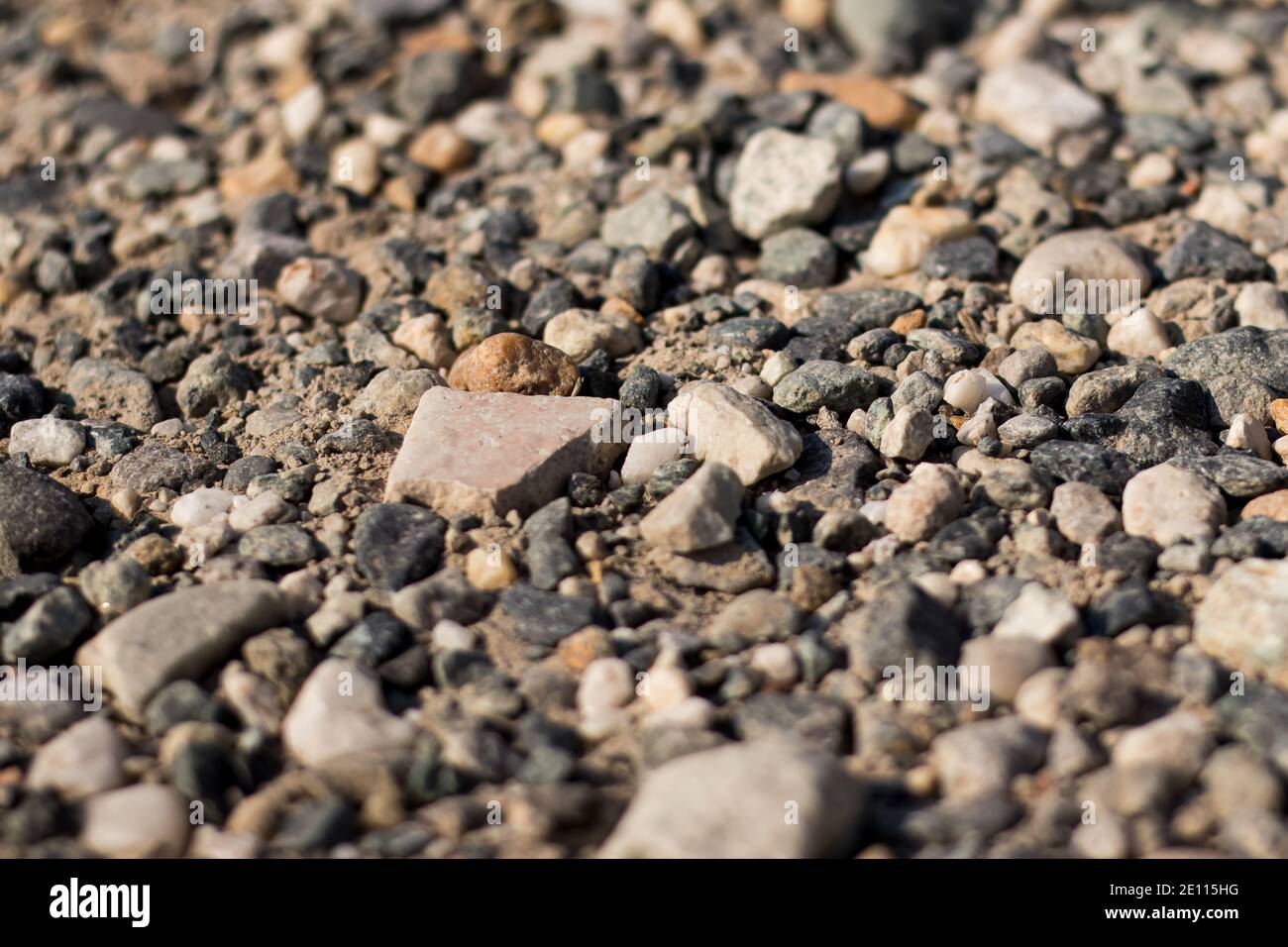 colored stone texture on the ground Stock Photo - Alamy