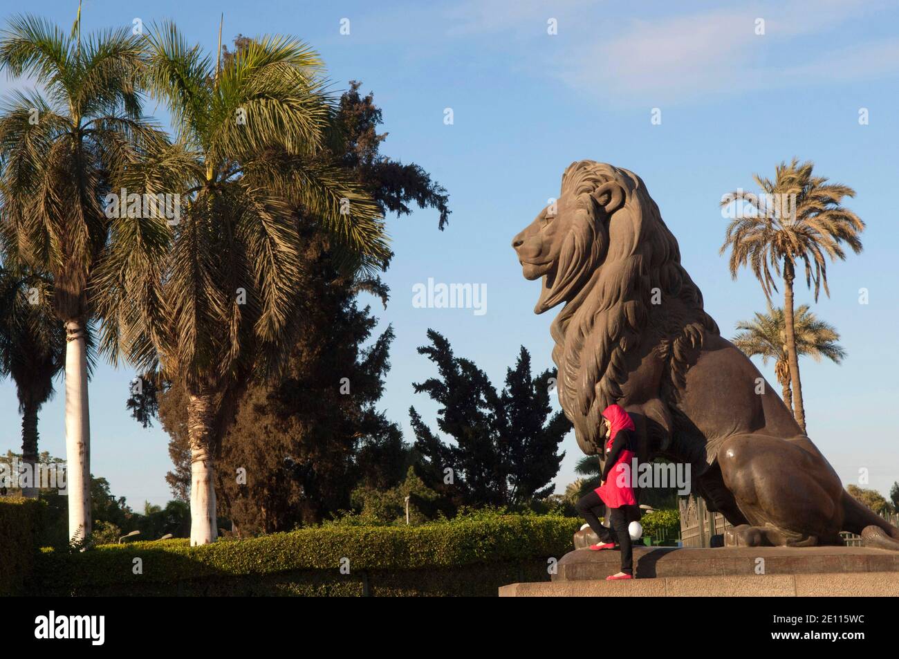 Cairo, Egypt. 10th Dec, 2009. A young Egyptian Muslim woman poses for a ...