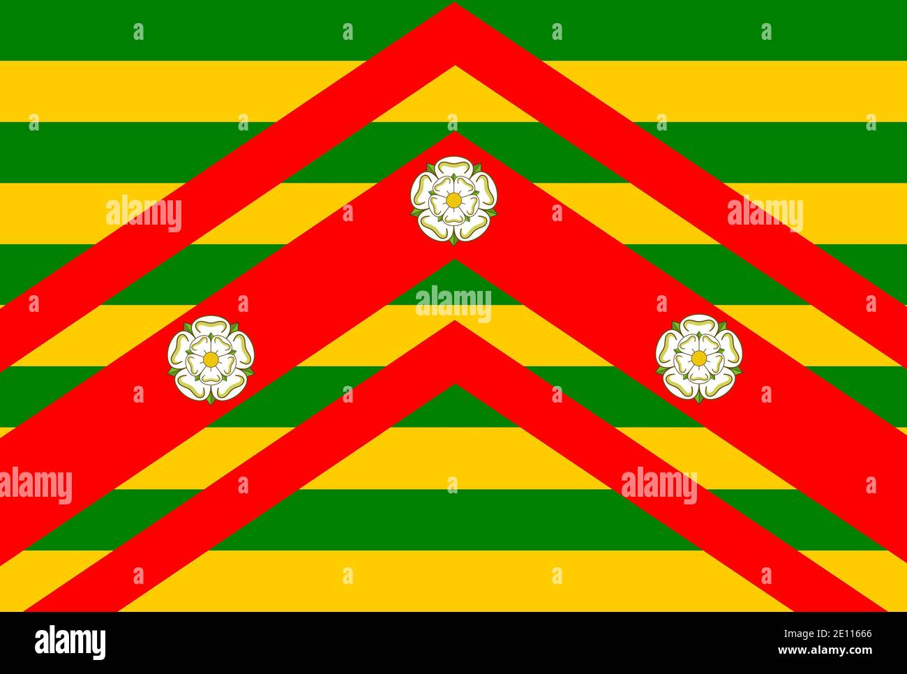 Yorkshire county flag hi-res stock photography and images - Alamy