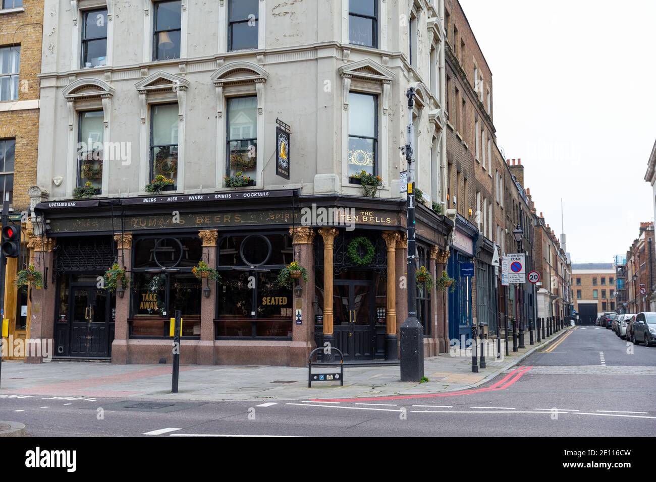 The Ten Bells, Spitalfields, London Stock Photo - Alamy