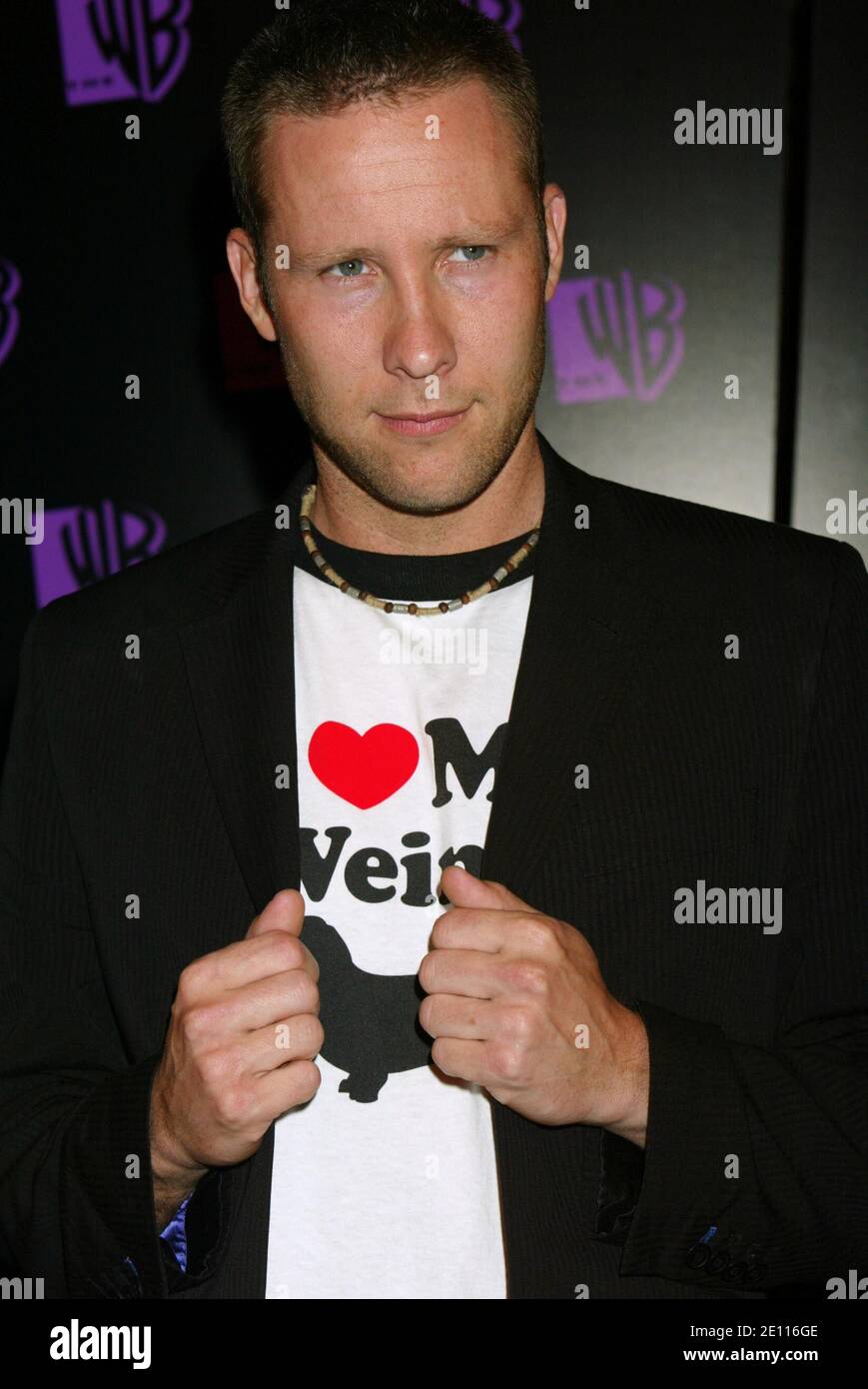 NEW YORK, NY- MAY 18: Michael Rosenbaum arrives at the 2004-05 WB ...