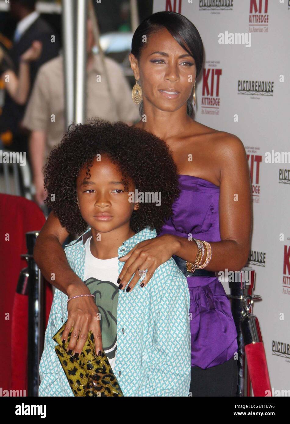 Jaden Smith & Jada Pinkett Smith 06-19-08, Photo By John Barrett ...