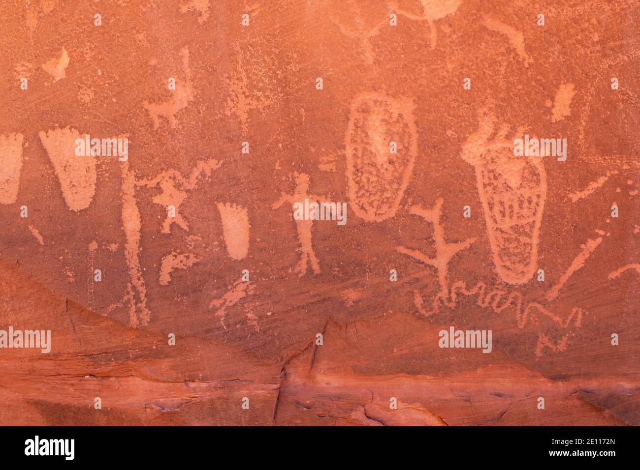 Native american rock art hi-res stock photography and images - Alamy