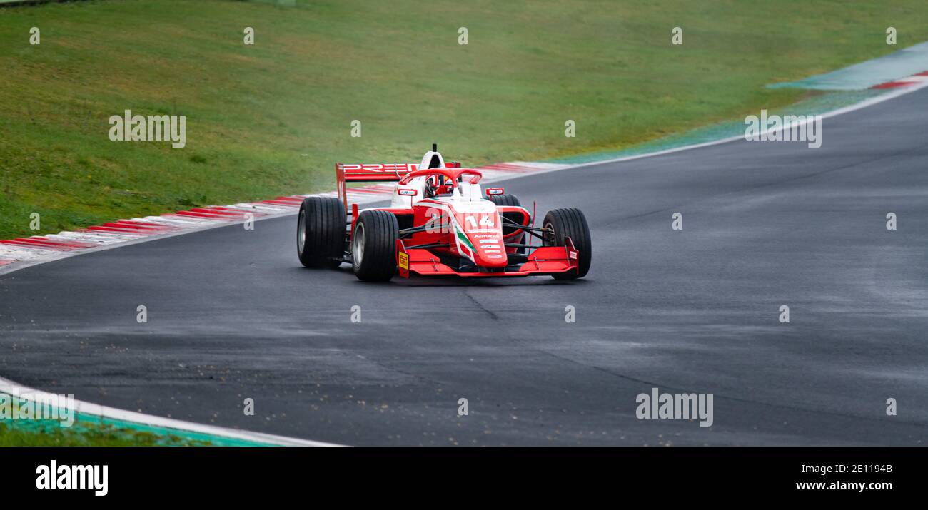 Vallelunga, Italy 6 december 2020, Aci racing weekend. Wet race formula ...