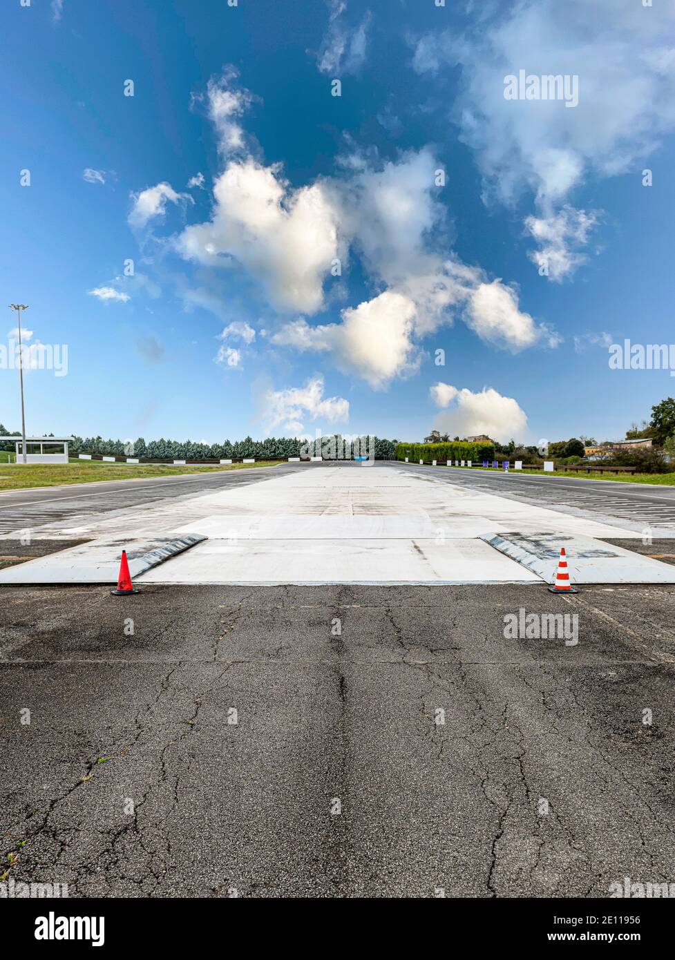 Test track cone hi-res stock photography and images - Alamy