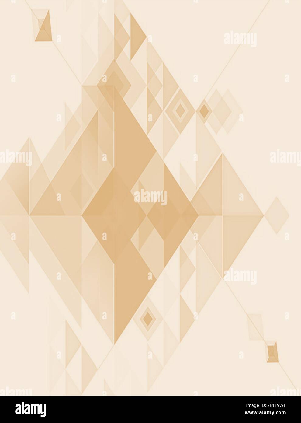 Geometric abstract background in set sail champagne color Stock Photo ...