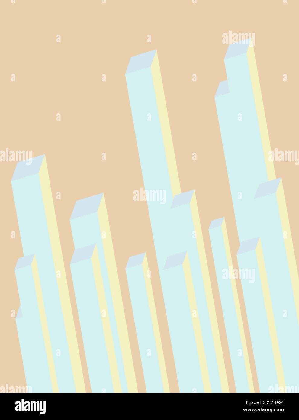 Geometric abstract background in set sail champagne color Stock Photo ...