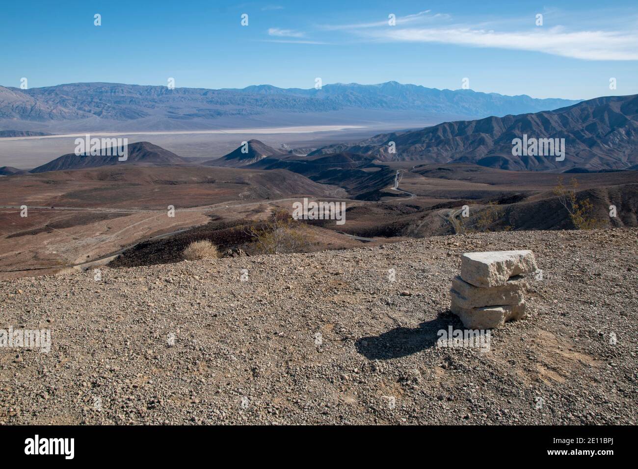 This overlook provides excellent views of Panamint Springs in Death ...