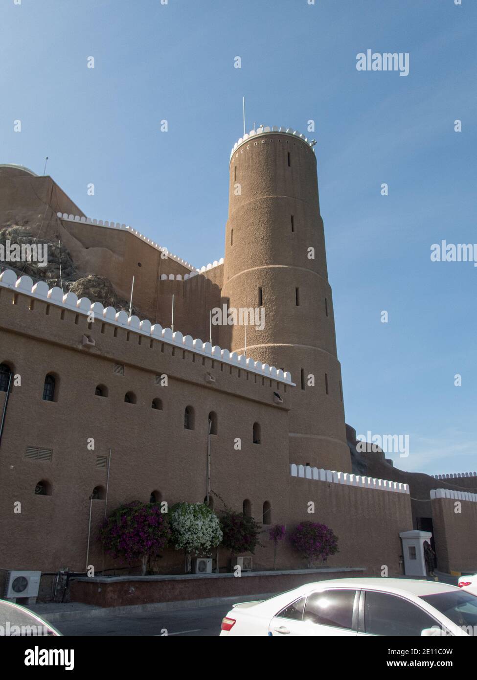 Muttrah Fort, Muscat, Oman, Arabian Peninsula, Middle East Stock Photo ...